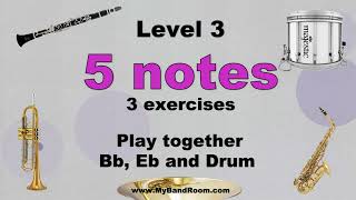 MyBandRoom.com : Warm Up : Videos and free sheet music - Mostly Brass ...